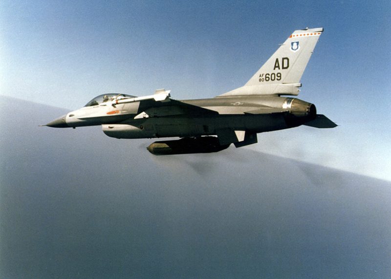 F-16 20mm Gun System M61A1 Six-barrel Gatling Gun and Feed System